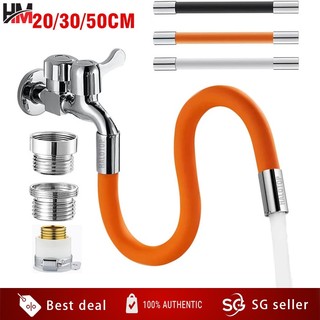 Adjustable Water Tap Extension 360 Rotate Faucet Extension Extender ...