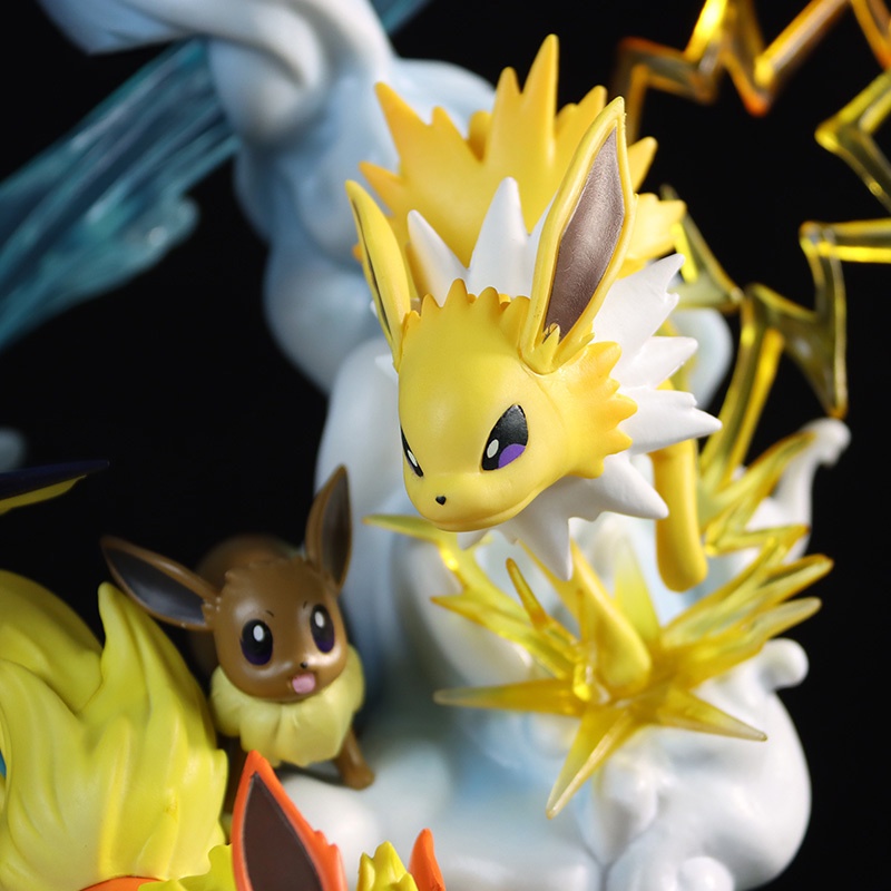25cm Pokemon Eevee Anime Figure Mewtwo Raichu Charizard Dragonite ...