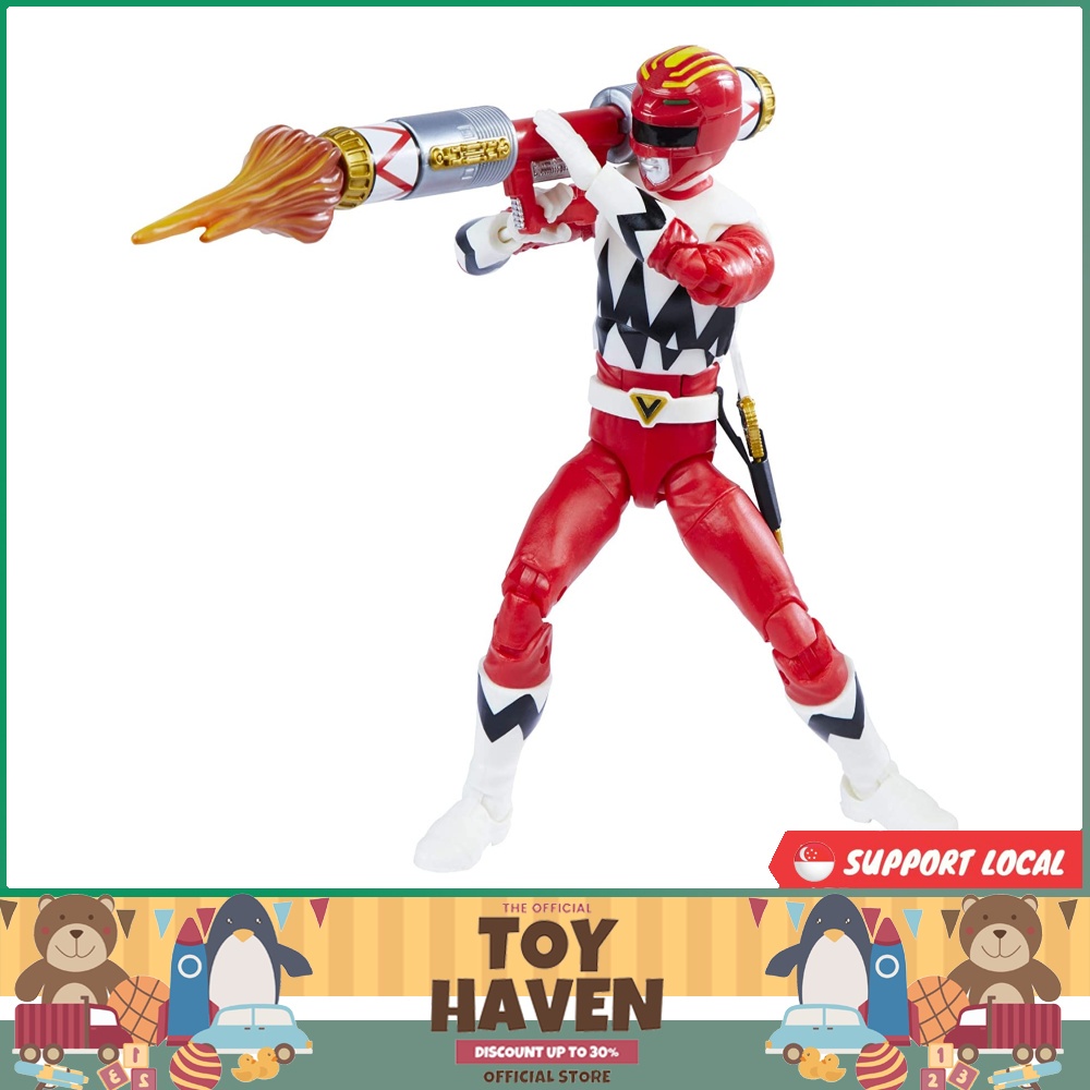[sgstock] Power Rangers Lightning Collection Lost Galaxy Red Ranger 6 ...