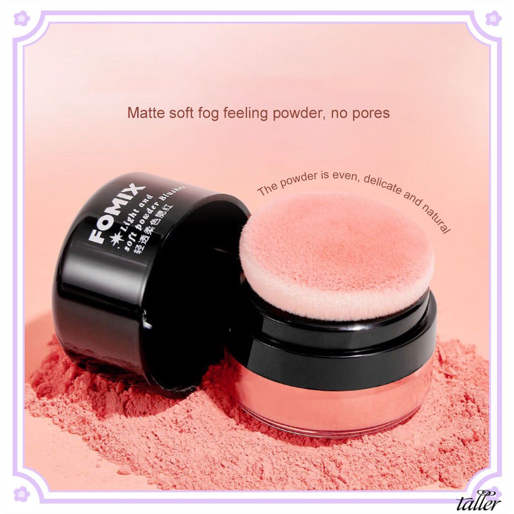 Ready Stcok Fomix 1pc Air Cushion Blush Lazy Mist Face Rouge Powder ...