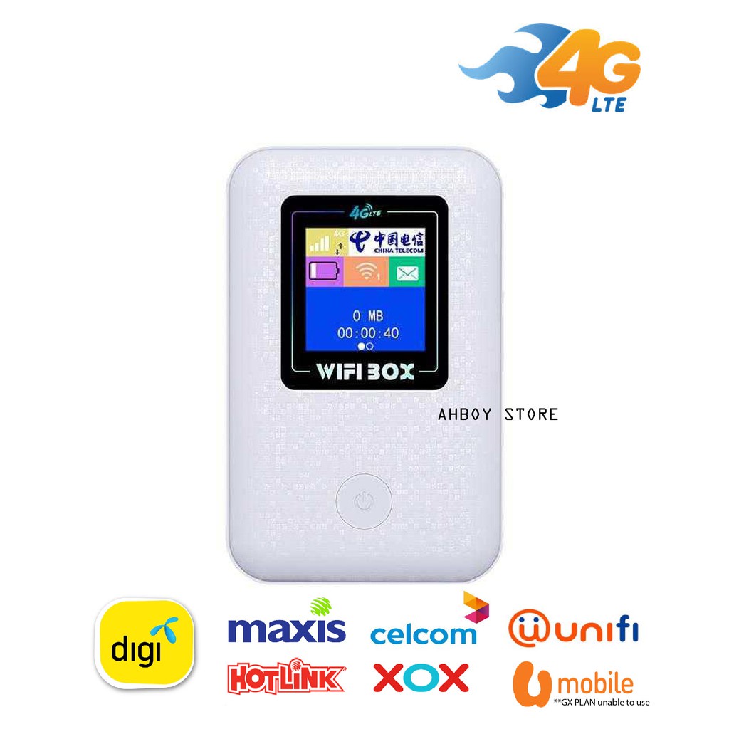 🇸🇬 4G CPE LTE SIM Card Portable Travel Pocket Wifi Router Hotspot ...