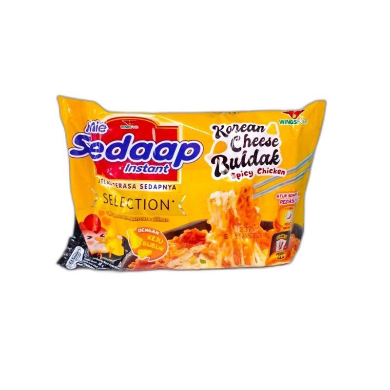 Mi SEDAP KOREA CHEESE BULDAK SPICY CHICKEN - Instant Noodles SEDAAP ...