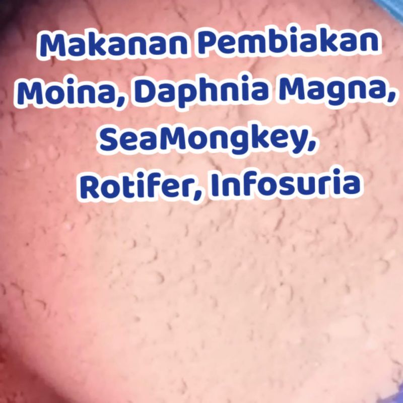 100/ 500G Moina, Daphnia Magna, SeaMongkey, Rotifer, Infosuria/Kutu Air ...