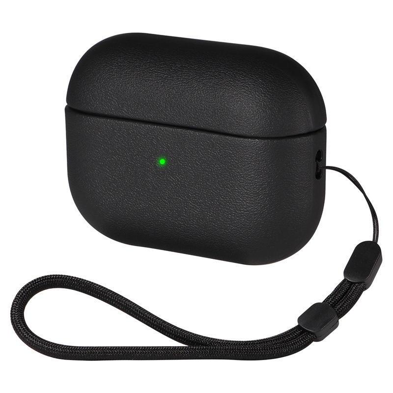 Upgrade Airpods Pro 2 Case AirPod 4 Cover with Hand Strap, Leather ...