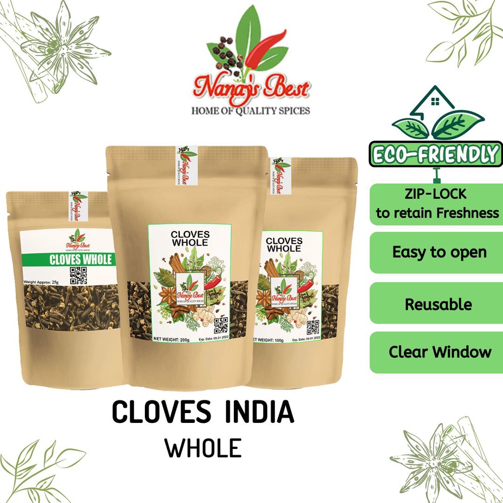 Nanay's Best Mismar Cloves Whole 25 Grams | 100 Grams | 200 Grams ...