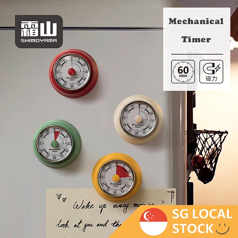 Mechanical Timer Clock Kitchen Timer No Need Battery | Shopee Singapore