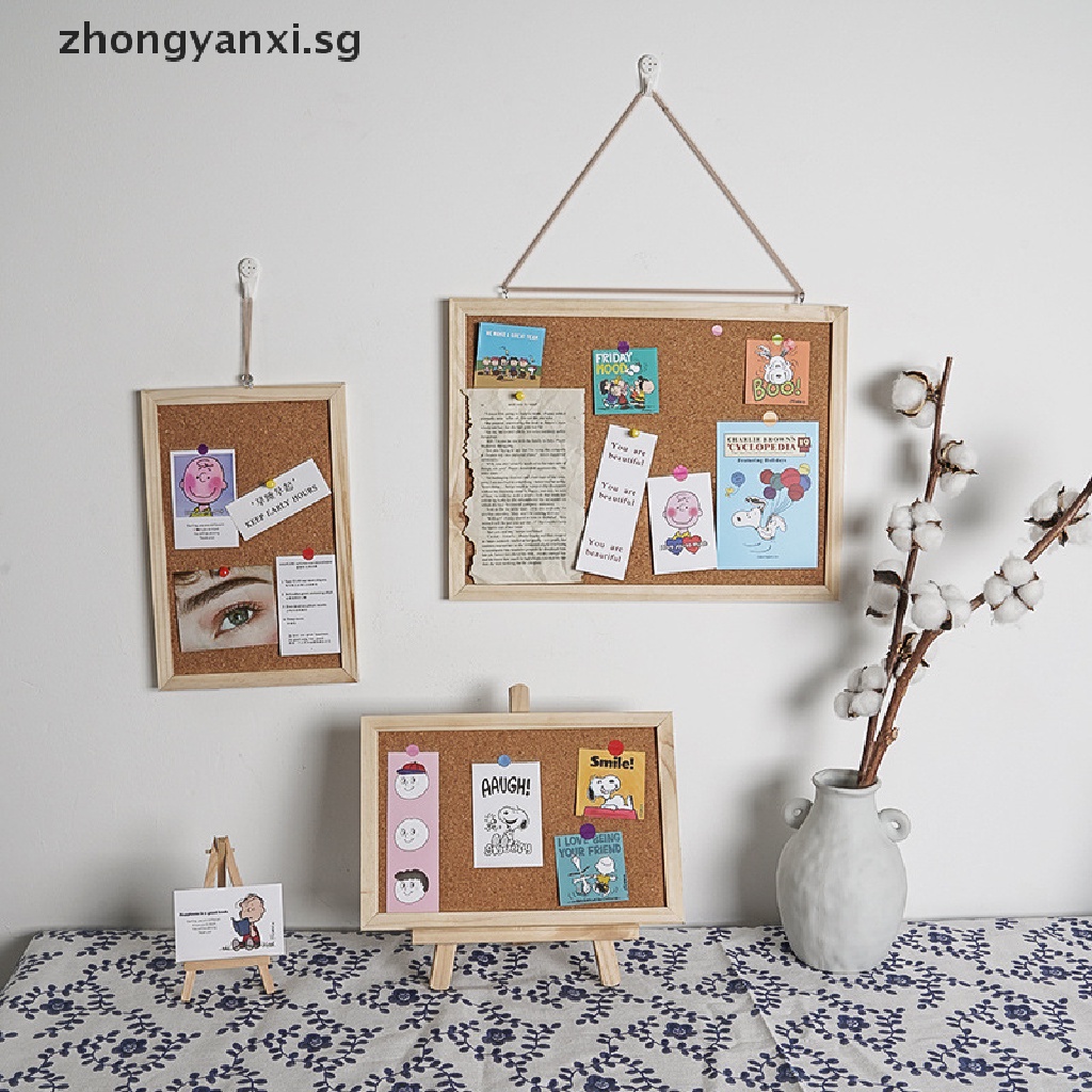 Zhongyanxi Soft Letter Message Board Decor Postcard Photo Wall Cork ...