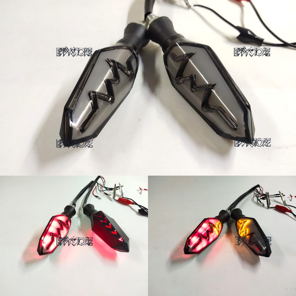 Sen Lightning Model Running Standby 2-color 2-sided LED Twilight Turn ...