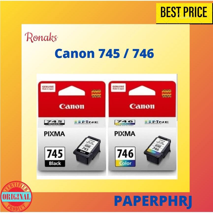 Canon PG-745S 745S / PG-745 745 / PG-745XL 745XL / CL-746S 746S / CL ...