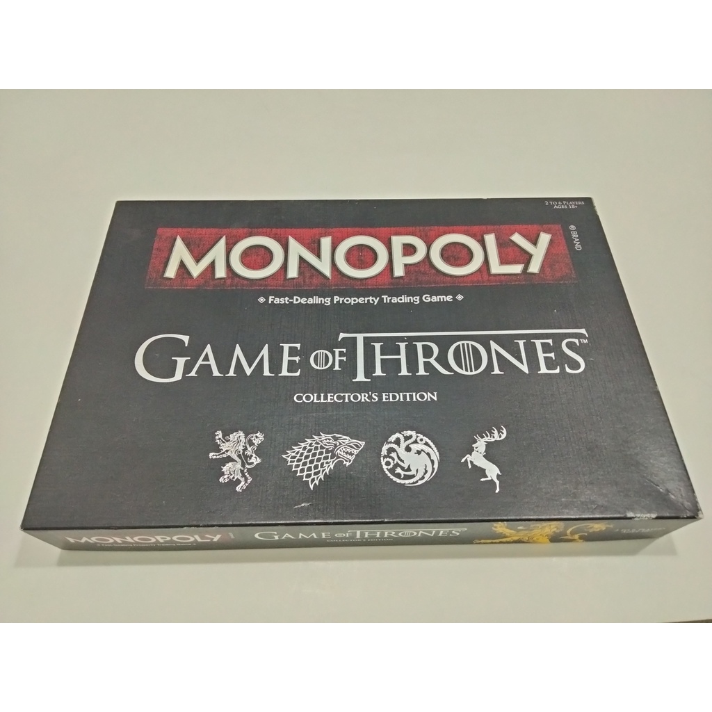 Monopoly: Game of Thrones Collector's Edition | Shopee Singapore