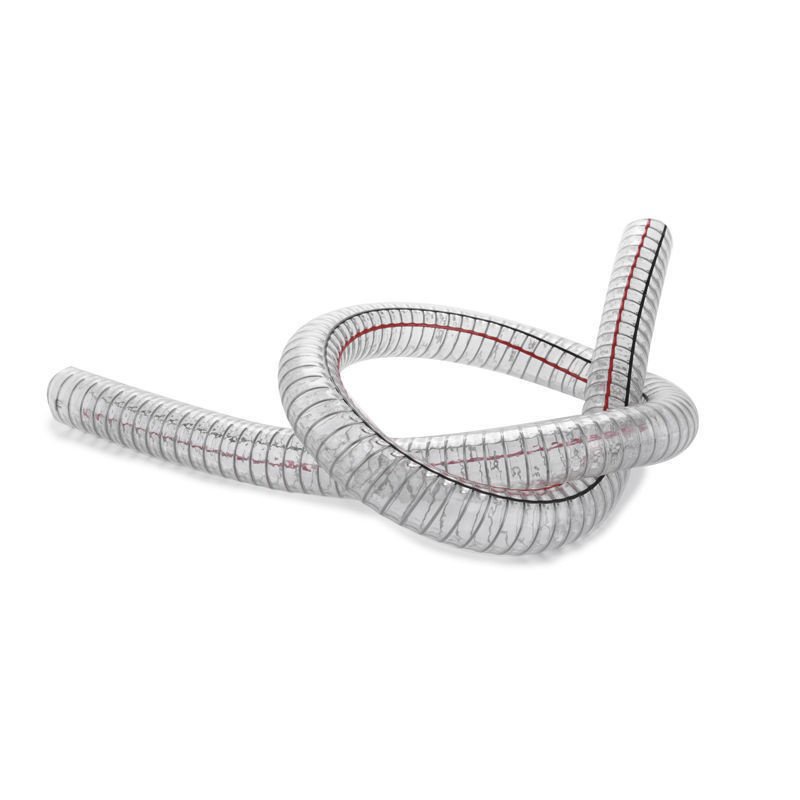 PVC Transparent Wired Hose High Temperature Plastic Hose 6 Diversed ...