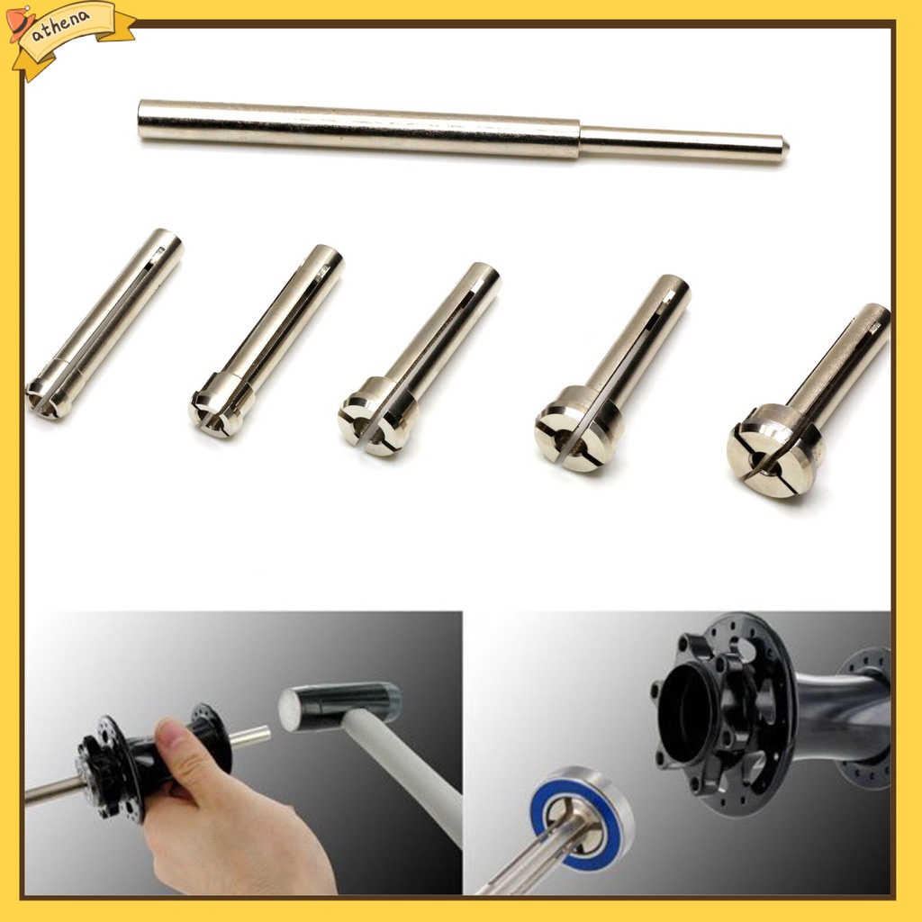 (athena) Portable Bicycle Bike Wheel Hub Bearing Extractor Removal ...