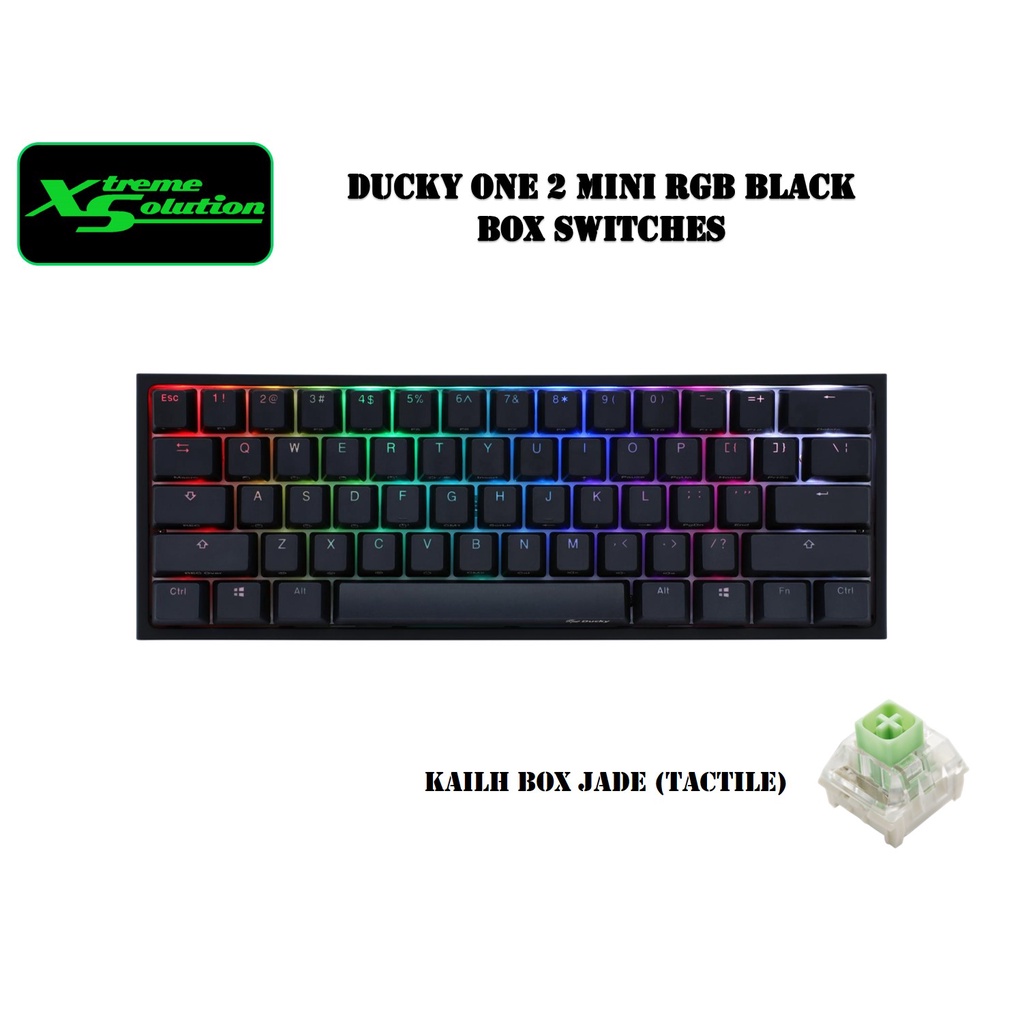Ducky One 2 Mini - 60% RGB Mechanical Keyboard | Cherry MX / Kailh ...