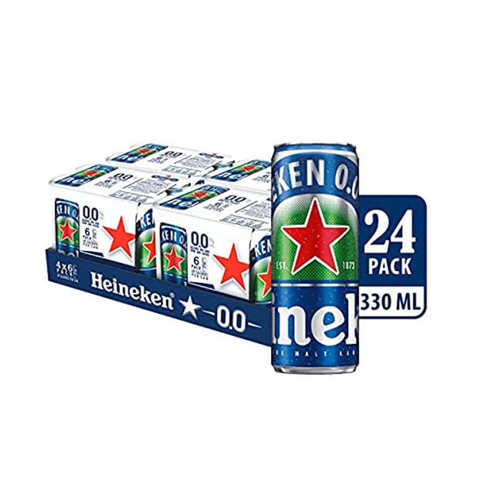 Heineken Zero Alcohol Beer Can 24 x 330Ml Expiry Date : 19-May-2023 | Shopee Singapore
