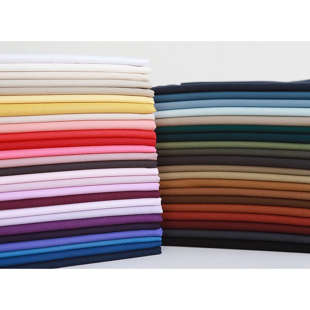 Bio Washing OEKO-TEX 46Colors Solid Fabric in Korea 36" X 59" or 90cm X ...