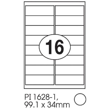 100sheets/box Label Print it Laser Label Sticker A4 different sizes for ...