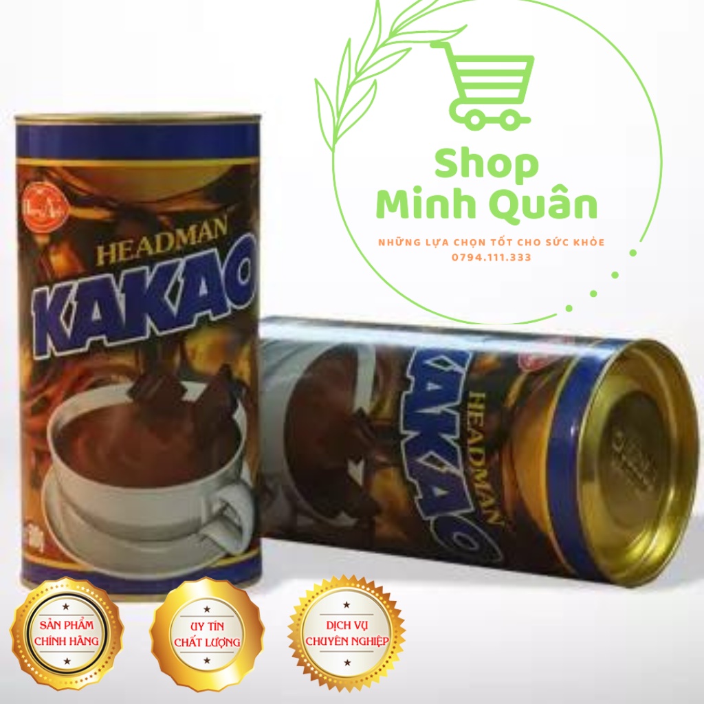 Cocoa Powder /Kakao Headman 2 In 1 Round Box (500g) | Shopee Singapore