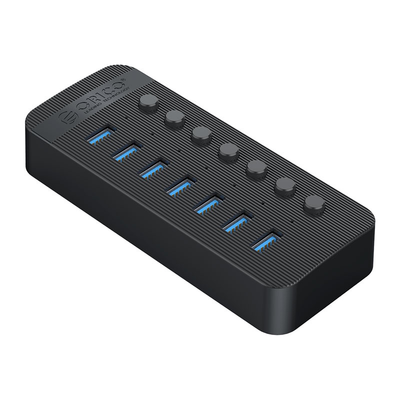 ORICO Multi-Port Hub With Individual Switches (CT2U3-7AB) | Shopee ...