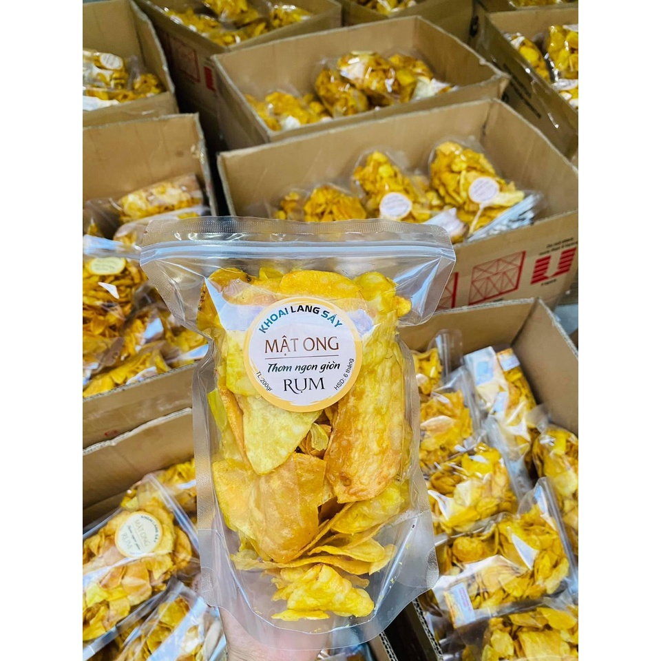 Da Lat honey-dried sweet potatoes PACKAGE 200G | Shopee Singapore