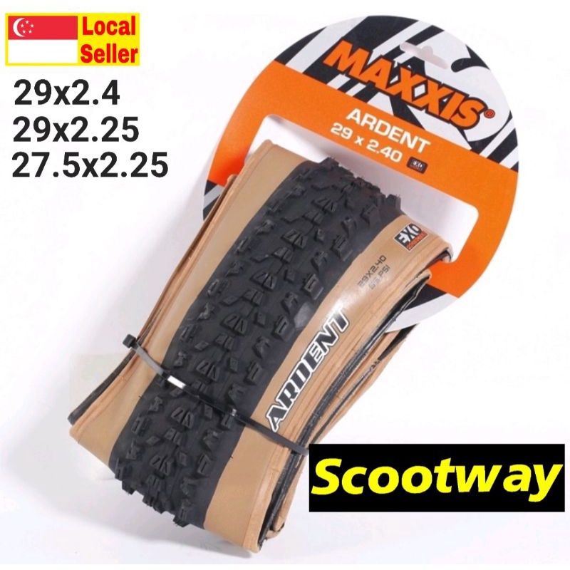 Maxxis Ardent EXO Brown Wall Foldable Tire | Shopee Singapore