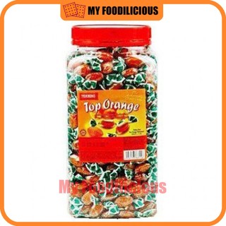 Torrone Candy Jar 600pcs Orange/Barley Mints/Choco Mint/ Butter Mint ...