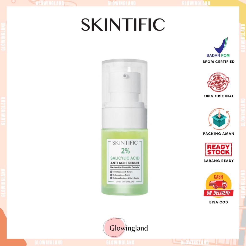 Skintific - 2% Salicylic Acid Anti Acne Serum 20ml | Shopee Singapore