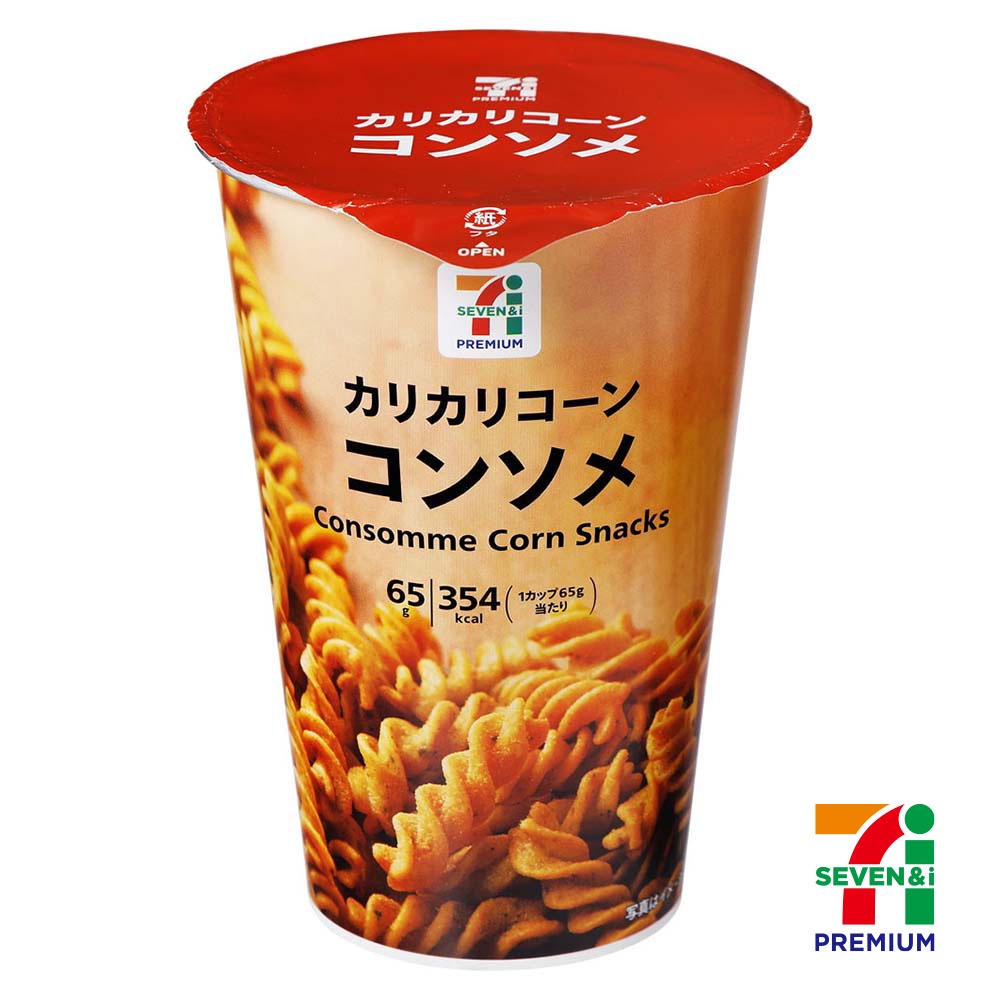 [direct Japan] 8pieces Seven-Eleven crispy corn classic sweets consommé ...