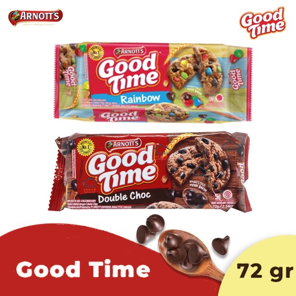 Arnott Good Time cookies 72g 72 grams Arnot Arnott's | Shopee Singapore