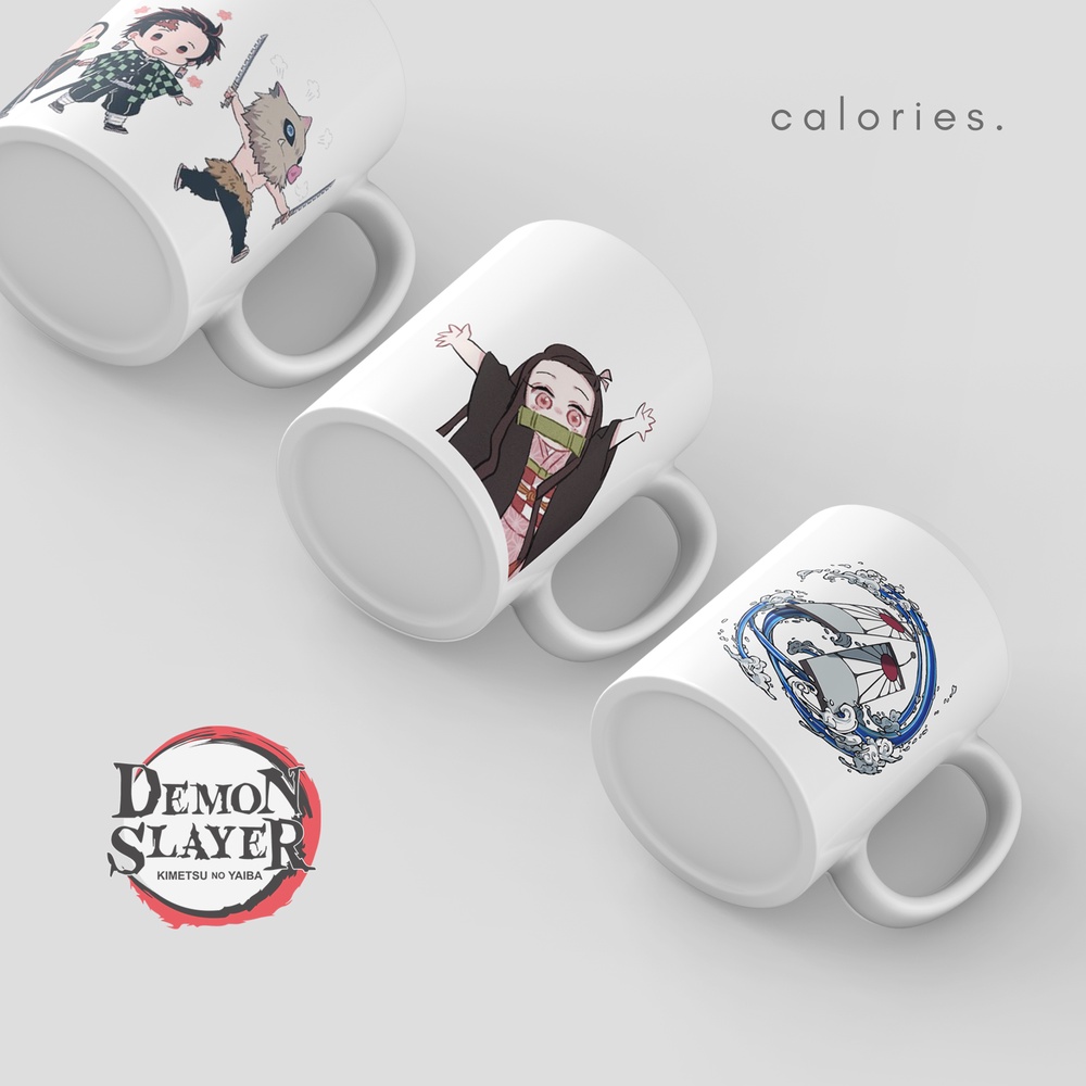 Mug Tea/Coffee Demon Slayer Nezuko Tanjiro Inosuke Zenitsu Souvenir ...