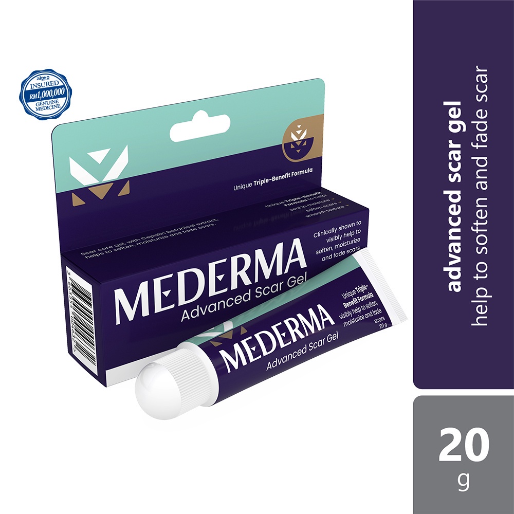 Mederma advanced scar gel (20g) | Shopee Singapore