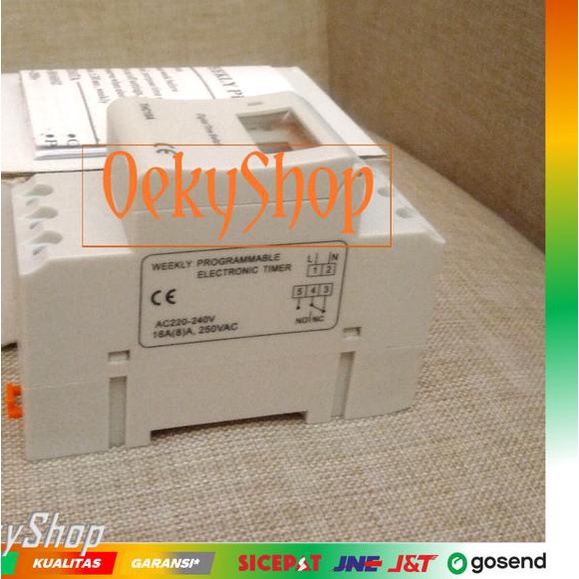Digital Timer Programmable Switch Relay 16a 220v 2000w Shopee Singapore