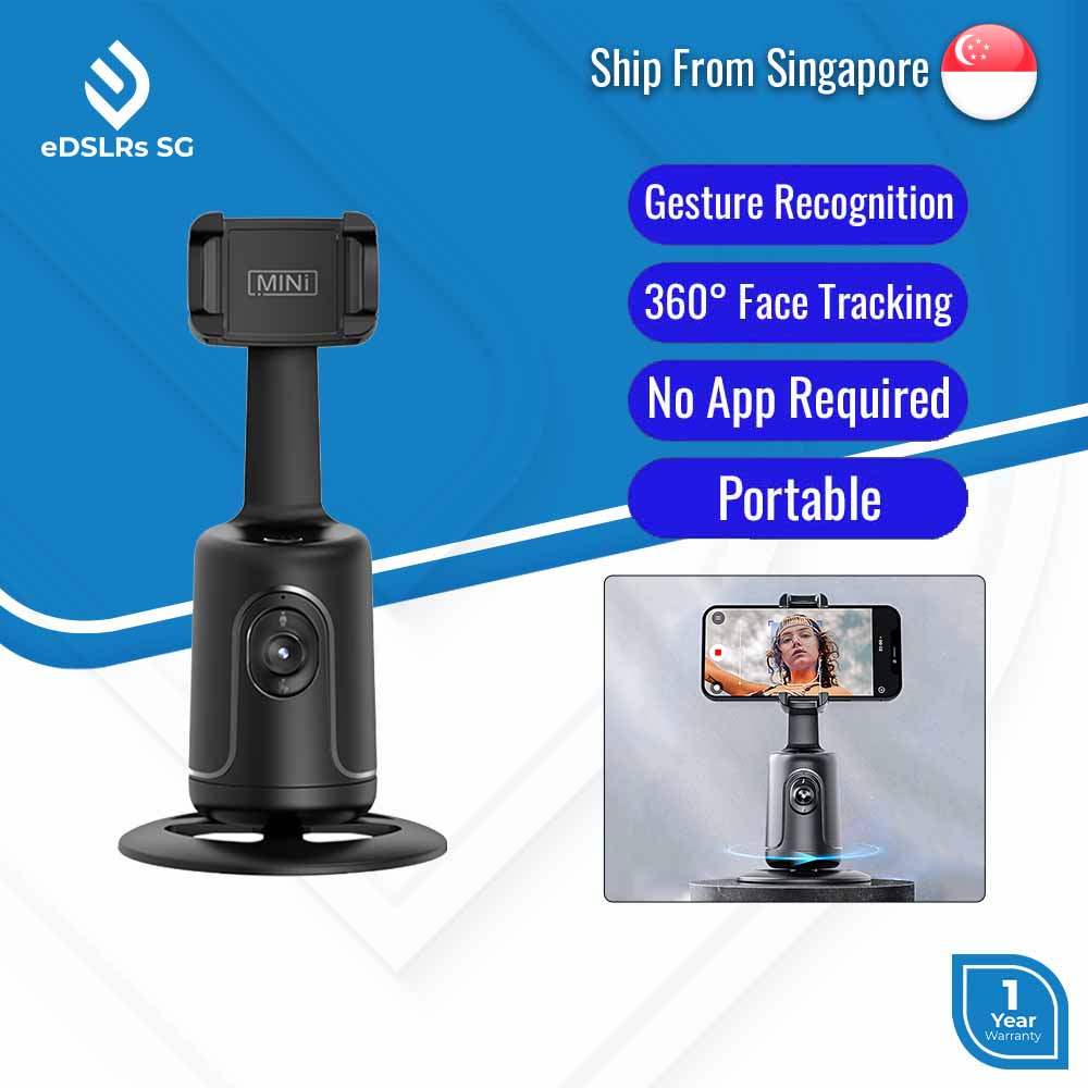 eDSLRs P01 360 Degree Smart AI Face Tracking Smartphone Mobile Holder ...