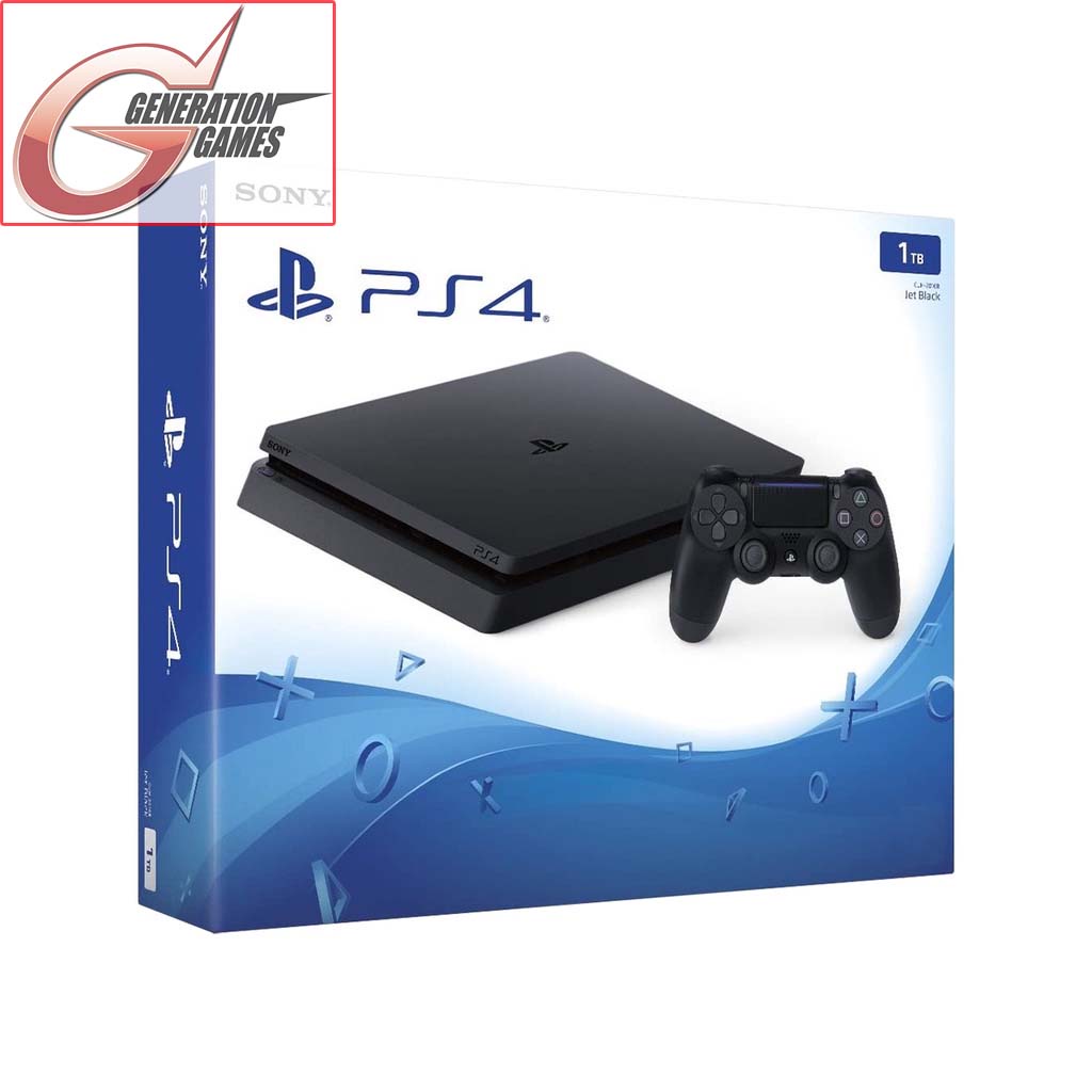 PS4 Slim 1TB Console (CUH-2218B B01) - Local Set w/1 Year Sony Warranty ...