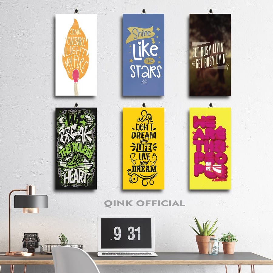 81-100 POSTER DINDING DAPUR QUOTE BAHASA INGGRIS 15X30 9ORIK/MAX9Y ...