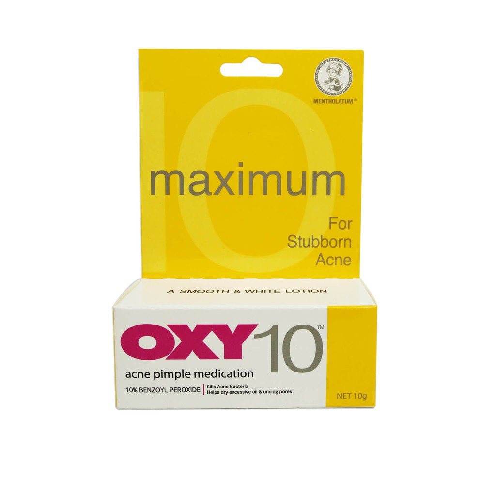Oxy 10 Acne Pimple Medication (10g) | Shopee Singapore