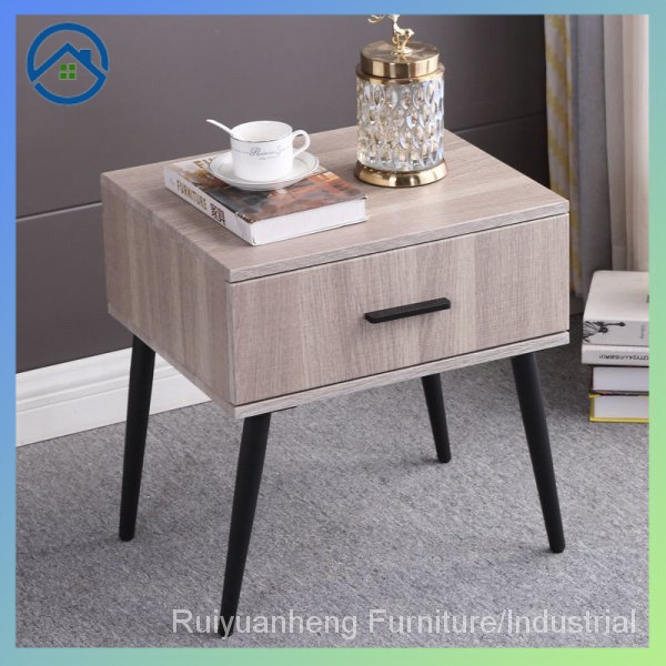 Bedside Table Storage Cabinet Bedside Bedroom Solid Wood Bed Side ...