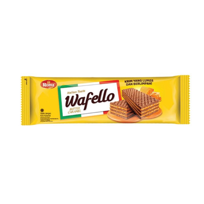 Roma Waffelo Wafer Butter Caramel 114g | Shopee Singapore