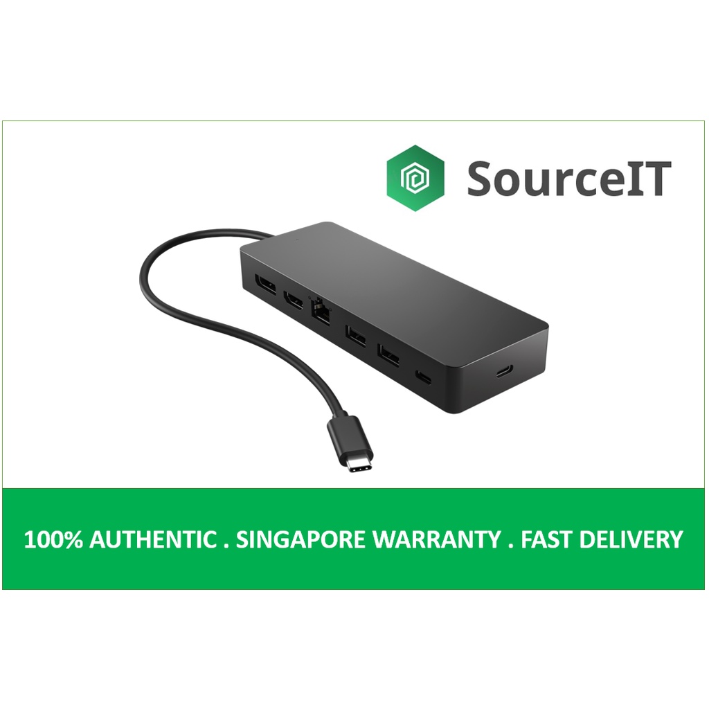 HP Universal USB-C Multiport Hub P/N: 50H55AA - 12 Month Local Warranty ...