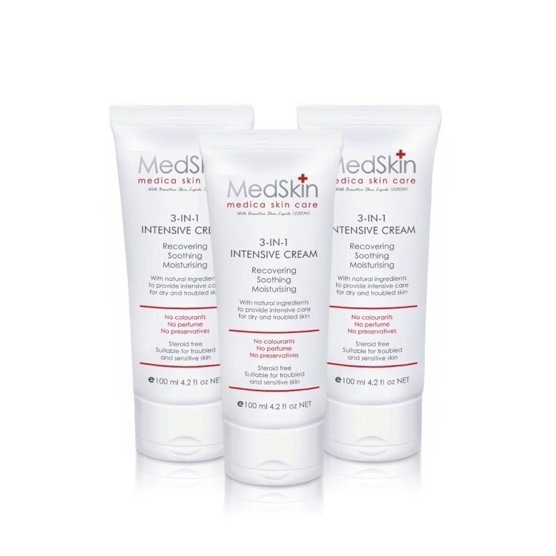 Medskin 3 in 1 Intensive Cream (3x100ml / 100ml) | Shopee Singapore