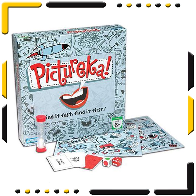 Pictureka！Board Game Fun Family CO-OP Card Game Hunt Picture Game ...