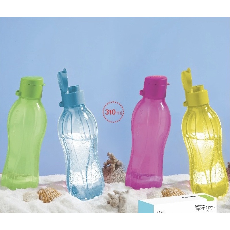 Tupperware Eco Bottle 310ml Flip Top | Mini Bottle l BPA Free Bottle ...
