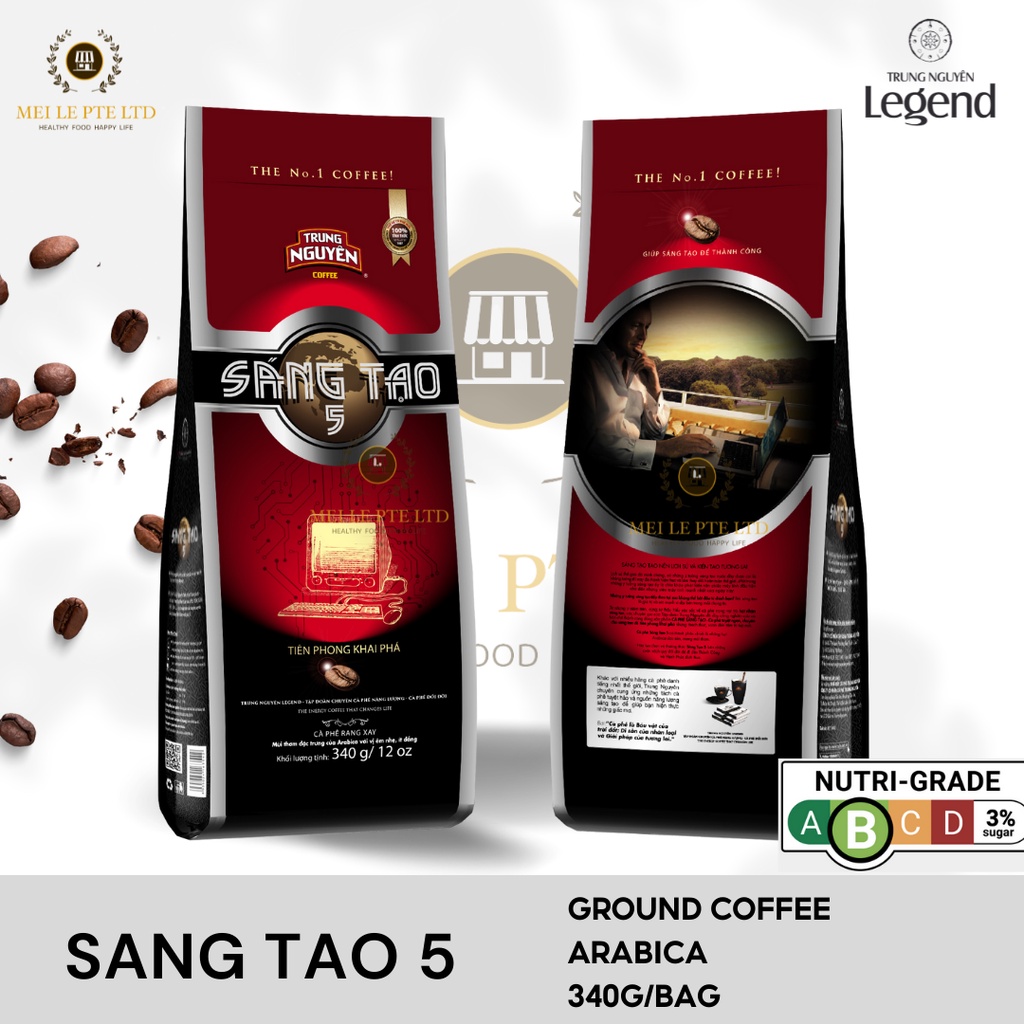[SG STOCK] Ground Coffee Sang Tao 5 ~ Arabica (Fine & Delicate) 340g ...