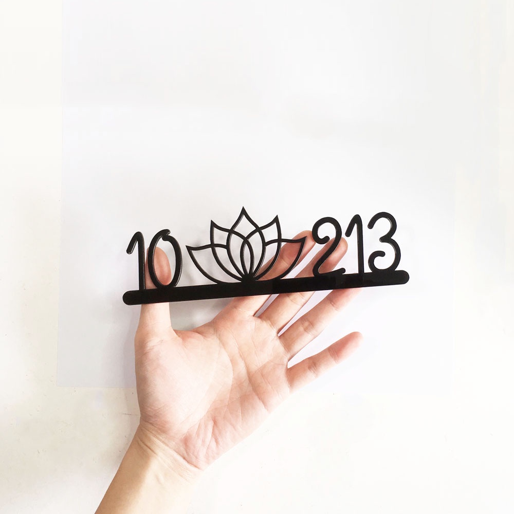 Lotus Flower - Unit Number, House unit number, HDB unit number, Condo ...