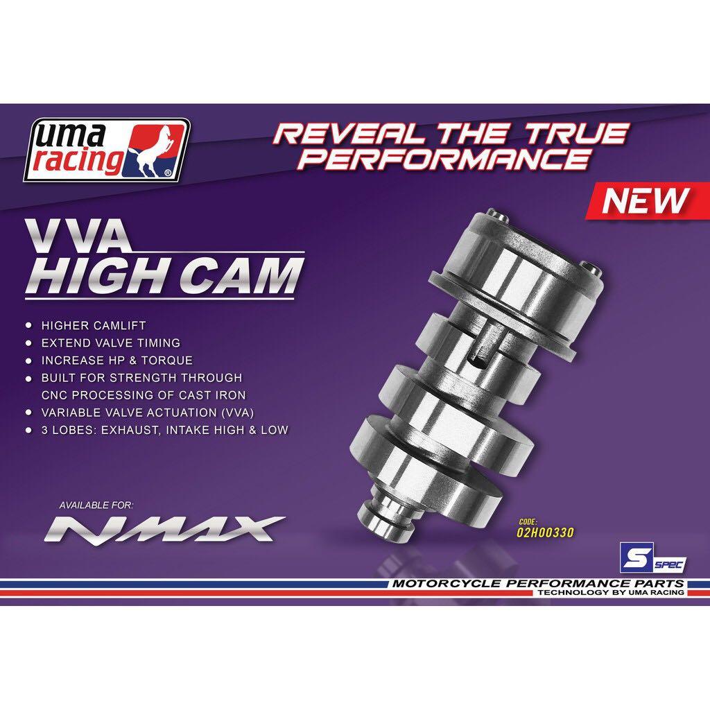 UMA RACING CAMSHAFT YAMAHA AEROX 155 NVX 155 V1 V2 NMAX 155 V1 V2 ...