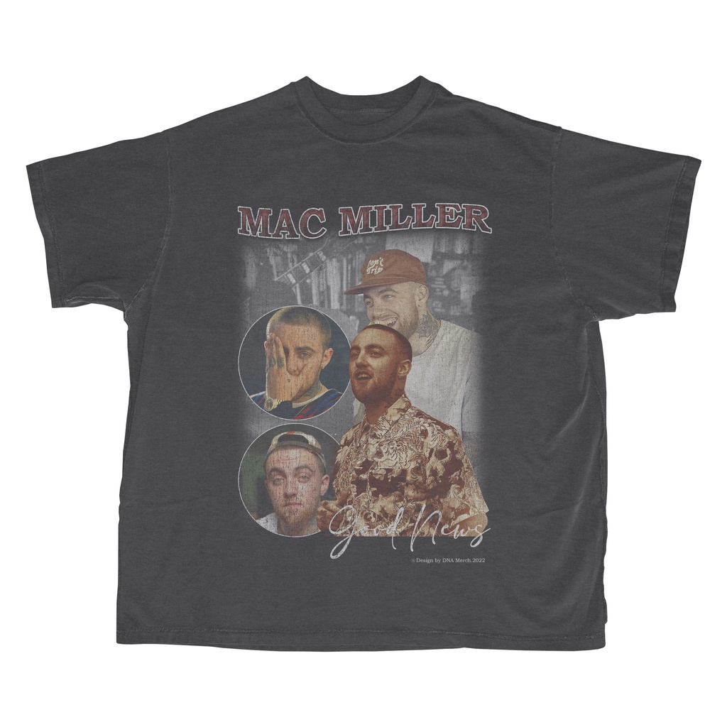 Mac Miller/Kaos Mac Miller Oversized -Jumbo/Vintage Rap Tee/Mac Miller ...