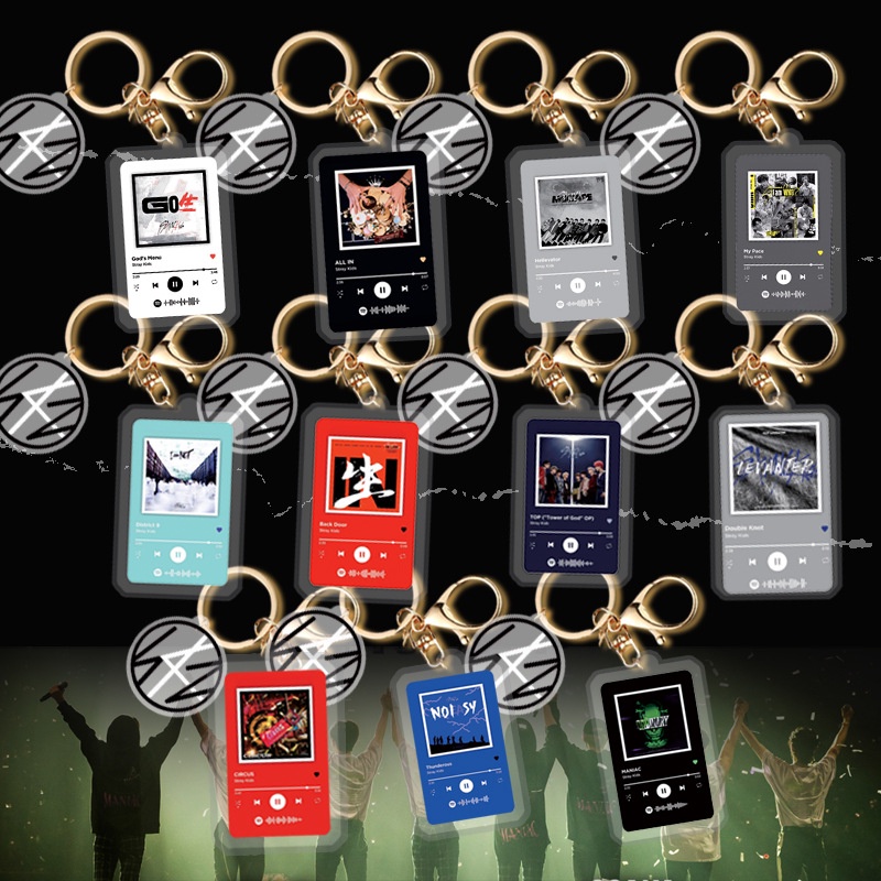 Kpop Stray Kids New Acrylic Keychain Key Package Car Charm | Shopee ...