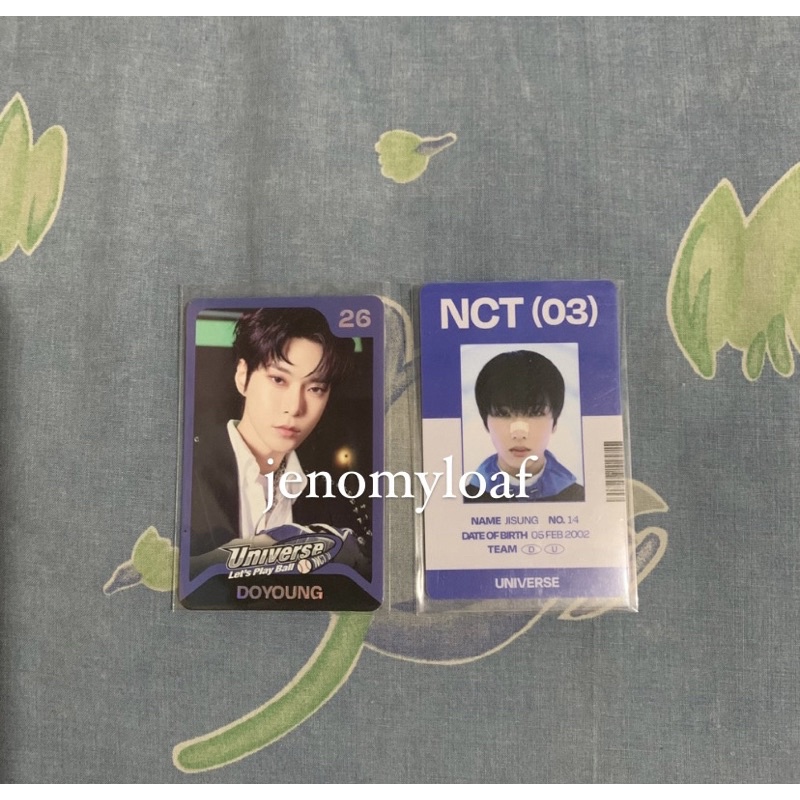 Photocard IDC / JISUNG UNIVERSE ID CARD, PC CONCEPT TC LET'S PLAY BALL ...
