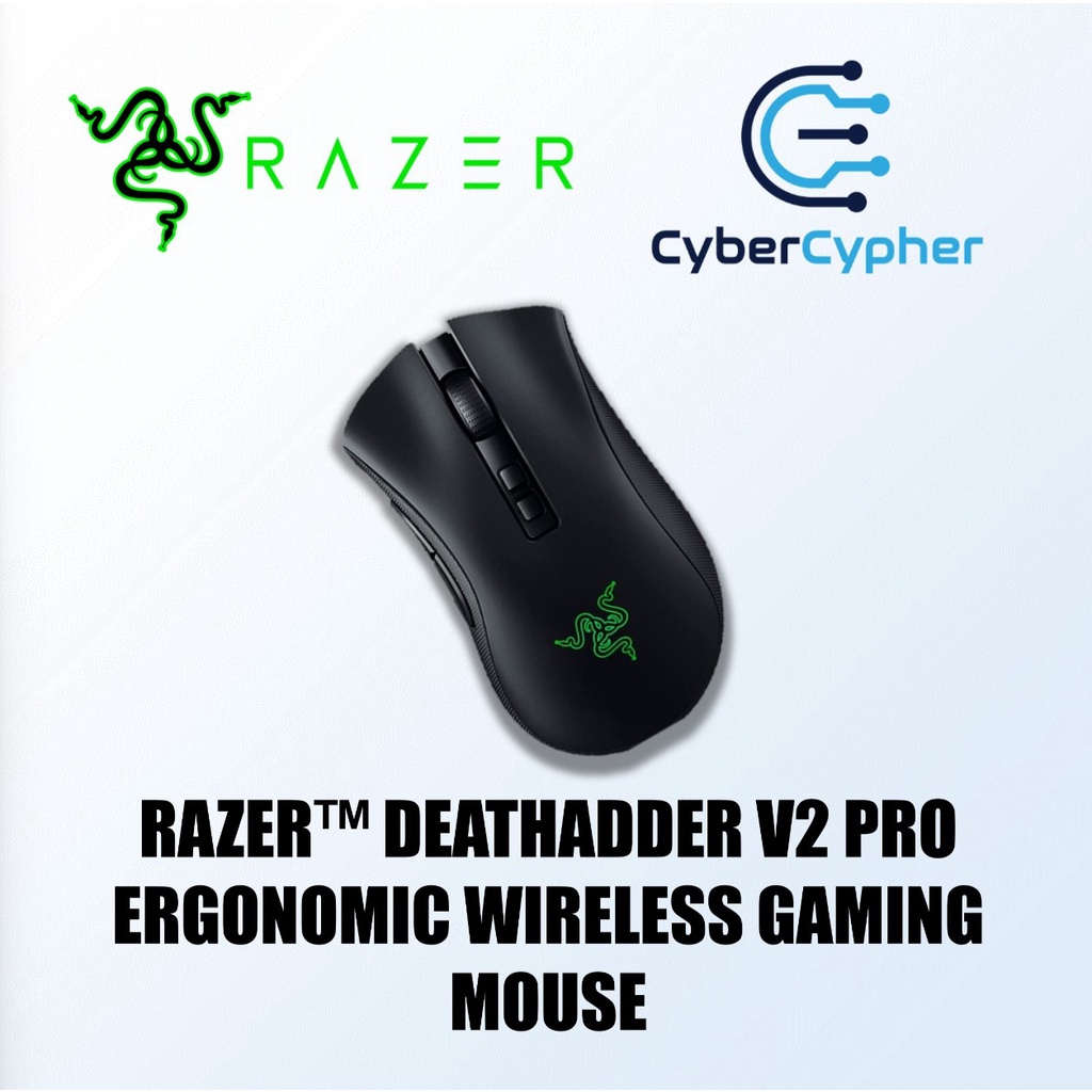 Razer™ DeathAdder V2 Pro Ergonomic Wireless Gaming Mouse - AP Packaging | Shopee Singapore
