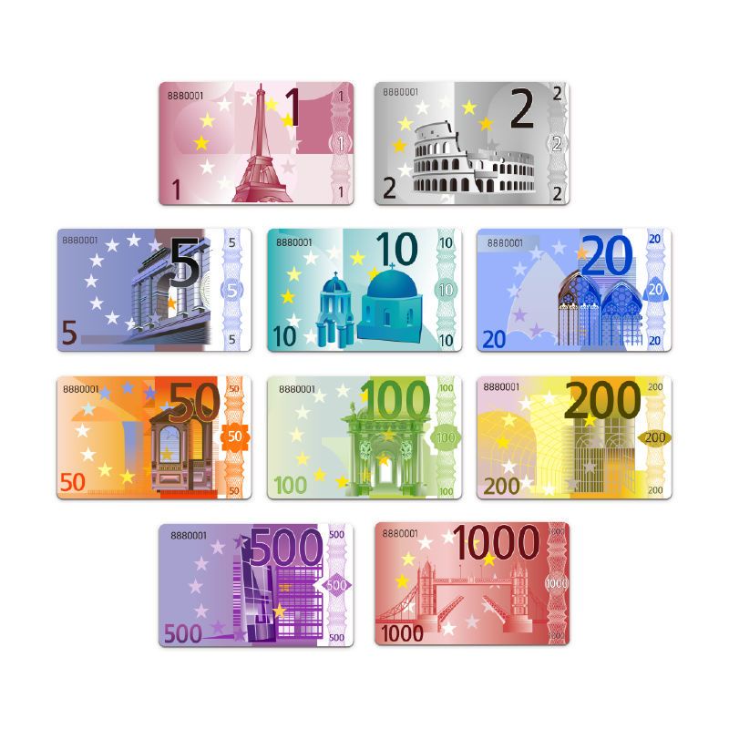 European Mahjong Chip Coins Card Chess and Card Room Special Children ...