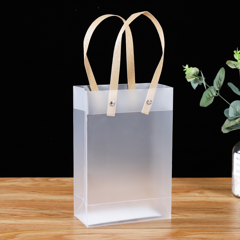 Gift Bag Frosted Plastic Bag Birthday Bag Goodie Bag Door Gift Bag ...